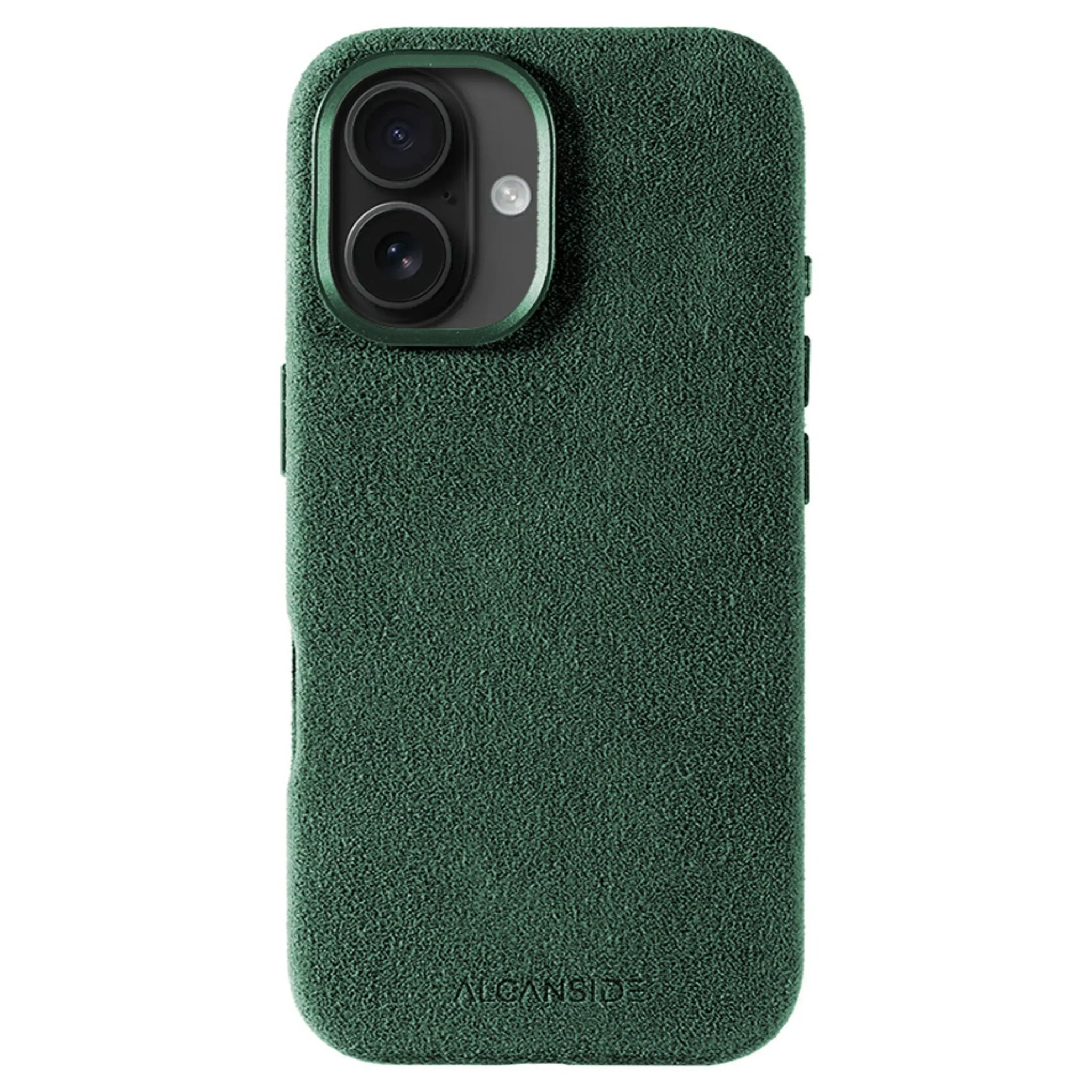 iPhone 16 - Alcantara Case- Midnight Green